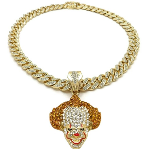 Accessories | Hip Hop 6ix9ine Jigsaw Pendant 18 Full Iced Out | Poshmark